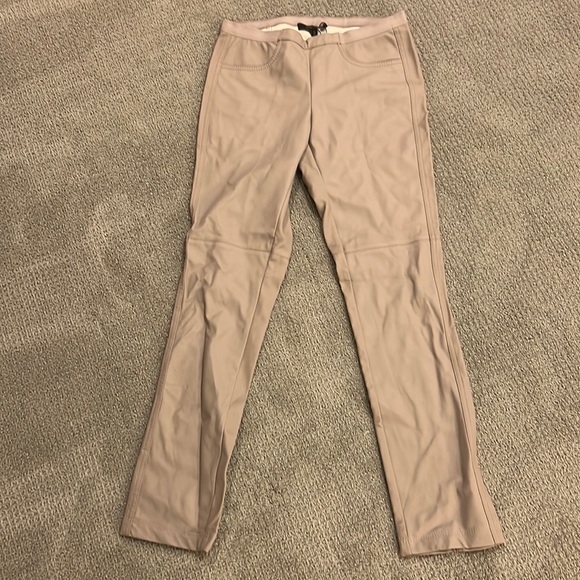 BCBGMaxAzria | Pants & Jumpsuits | Bcbg Leather Pants | Poshmark